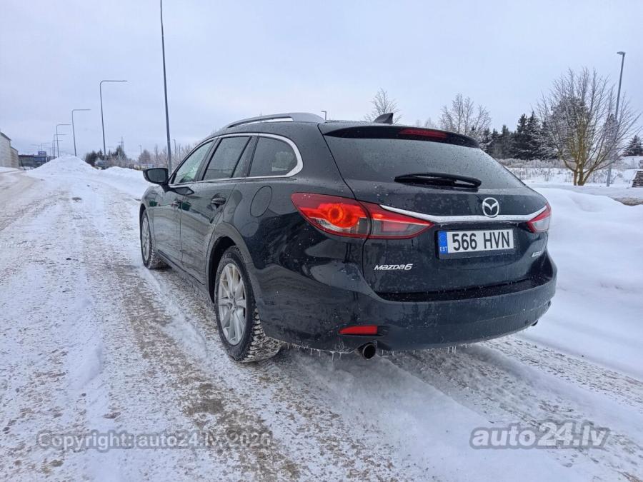 Melns Mazda 6 2014 Tartu, ar dzinēja tilpumu 2.20 L un nobraukumu 259 tūkst. km par 5500 €, foto 7 vietnē AUTOMOTO.COM.LV