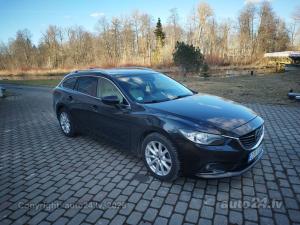 Black Mazda 6 2014 in Tallinn, with an engine capacity of 2.20 L and mileage of 318 thousand km for 6300 €, photo 3 on AUTOMOTO.COM.LV