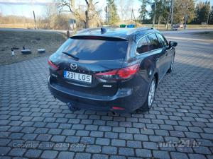 Black Mazda 6 2014 in Tallinn, with an engine capacity of 2.20 L and mileage of 318 thousand km for 6300 €, photo 4 on AUTOMOTO.COM.LV