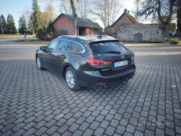Black Mazda 6 2014 in Tallinn, with an engine capacity of 2.20 L and mileage of 318 thousand km for 6300 €, photo 4 on AUTOMOTO.COM.LV