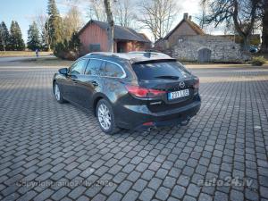 Black Mazda 6 2014 in Tallinn, with an engine capacity of 2.20 L and mileage of 318 thousand km for 6300 €, photo 5 on AUTOMOTO.COM.LV