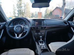 Black Mazda 6 2014 in Tallinn, with an engine capacity of 2.20 L and mileage of 318 thousand km for 6300 €, photo 8 on AUTOMOTO.COM.LV