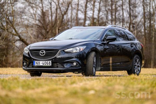 Melns Mazda 6 2014 Liepāja, ar dzinēja tilpumu 2.20 L un nobraukumu 236 tūkst. km par 6800 €, foto 1 vietnē AUTOMOTO.COM.LV