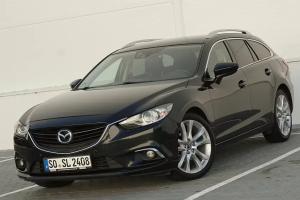 Black Mazda 6 2014 in Riga, with an engine capacity of 2.20 L and mileage of 188 thousand km for 7700 €, photo 4 on AUTOMOTO.COM.LV