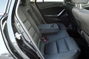 Black Mazda 6 2014 in Riga, with an engine capacity of 2.20 L and mileage of 188 thousand km for 7700 €, photo 13 on AUTOMOTO.COM.LV