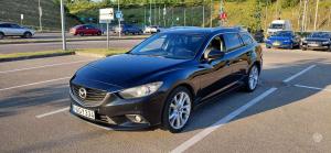 Black Mazda 6 2014 in Vilnius, with an engine capacity of 2.18 L and mileage of 168 thousand km for 6700 €, photo  on AUTOMOTO.COM.LV