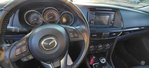 Black Mazda 6 2014 in Vilnius, with an engine capacity of 2.18 L and mileage of 168 thousand km for 6700 €, photo 17 on AUTOMOTO.COM.LV