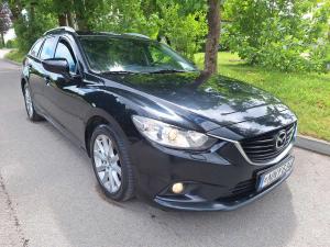 Melns Mazda 6 2014 Kelmė, ar dzinēja tilpumu 2.20 L un nobraukumu 253 tūkst. km par 4000 €, foto  vietnē AUTOMOTO.COM.LV