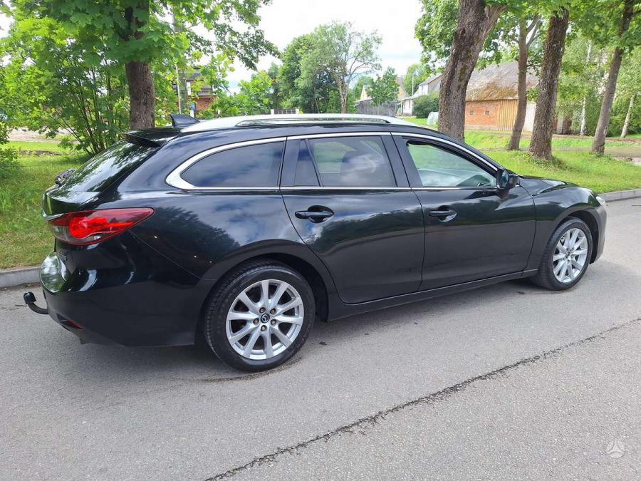 Melns Mazda 6 2014 Kelmė, ar dzinēja tilpumu 2.20 L un nobraukumu 253 tūkst. km par 4000 €, foto 6 vietnē AUTOMOTO.COM.LV