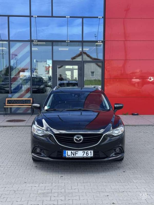 Black Mazda 6 2014 in Klaipeda, with an engine capacity of 2.18 L and mileage of 280 thousand km for 4950 €, photo 1 on AUTOMOTO.COM.LV