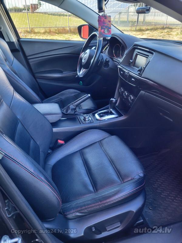 Melns Mazda 6 2014 Tartu, ar dzinēja tilpumu 2.20 L un nobraukumu 175 tūkst. km par 6950 €, foto 9 vietnē AUTOMOTO.COM.LV