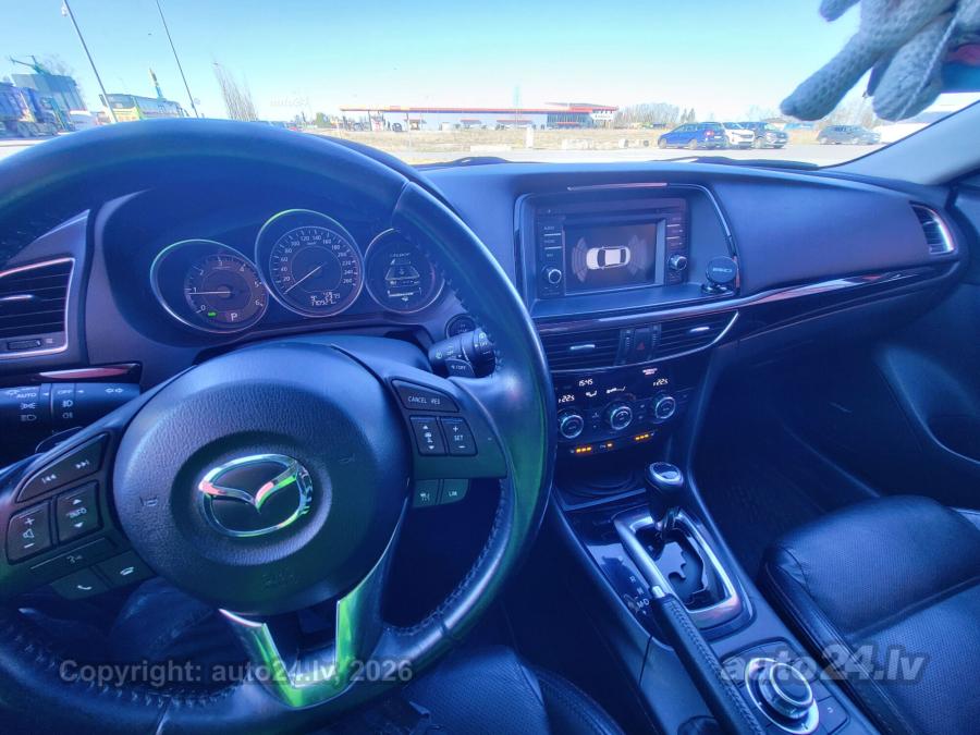 Melns Mazda 6 2014 Tartu, ar dzinēja tilpumu 2.20 L un nobraukumu 175 tūkst. km par 6950 €, foto 13 vietnē AUTOMOTO.COM.LV