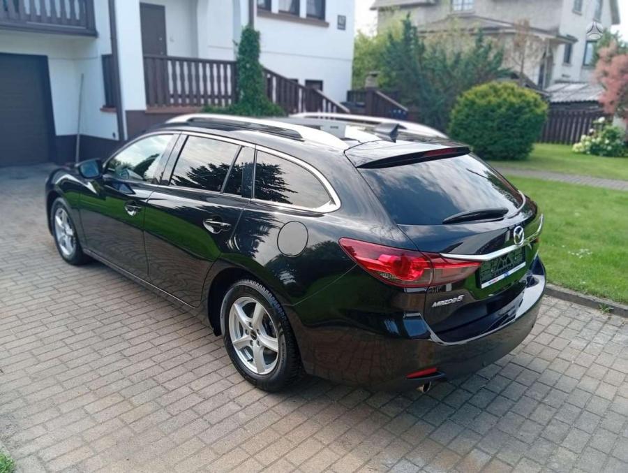 Melns Mazda 6 2014 Šauļi, ar dzinēja tilpumu 2.20 L un nobraukumu 188 tūkst. km par 7400 €, foto 6 vietnē AUTOMOTO.COM.LV