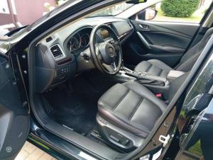 Melns Mazda 6 2014 Šauļi, ar dzinēja tilpumu 2.20 L un nobraukumu 188 tūkst. km par 7400 €, foto 13 vietnē AUTOMOTO.COM.LV