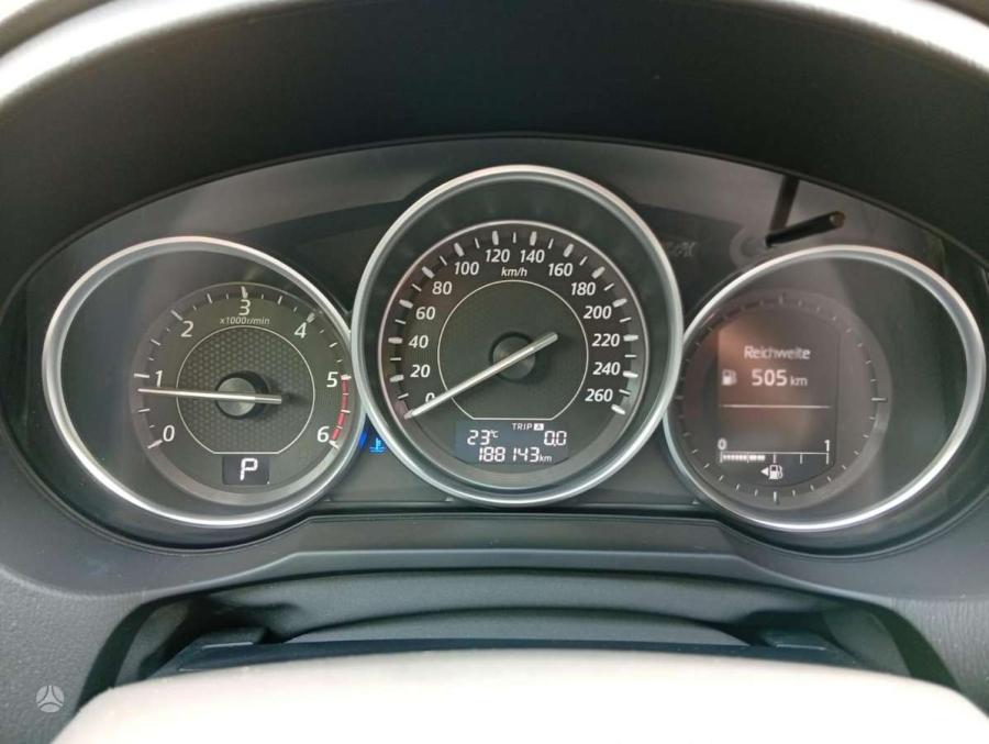 Melns Mazda 6 2014 Šauļi, ar dzinēja tilpumu 2.20 L un nobraukumu 188 tūkst. km par 7400 €, foto 17 vietnē AUTOMOTO.COM.LV