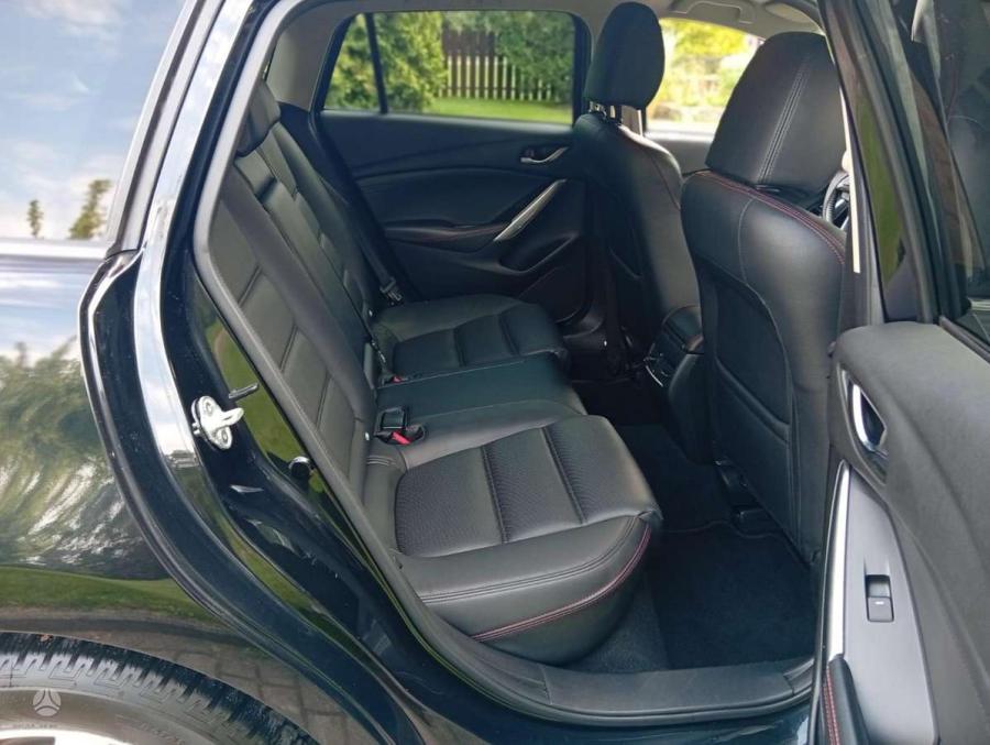 Melns Mazda 6 2014 Šauļi, ar dzinēja tilpumu 2.20 L un nobraukumu 188 tūkst. km par 7400 €, foto 23 vietnē AUTOMOTO.COM.LV