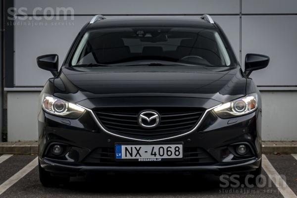 Melns Mazda 6 2014 Rīga, ar dzinēja tilpumu 2.20 L un nobraukumu 237 tūkst. km par 5990 €, foto 5 vietnē AUTOMOTO.COM.LV