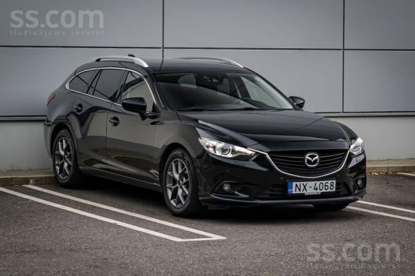 Melns Mazda 6 2014 Rīga, ar dzinēja tilpumu 2.20 L un nobraukumu 237 tūkst. km par 5990 €, foto 7 vietnē AUTOMOTO.COM.LV