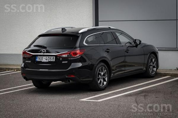 Melns Mazda 6 2014 Rīga, ar dzinēja tilpumu 2.20 L un nobraukumu 237 tūkst. km par 5990 €, foto 8 vietnē AUTOMOTO.COM.LV