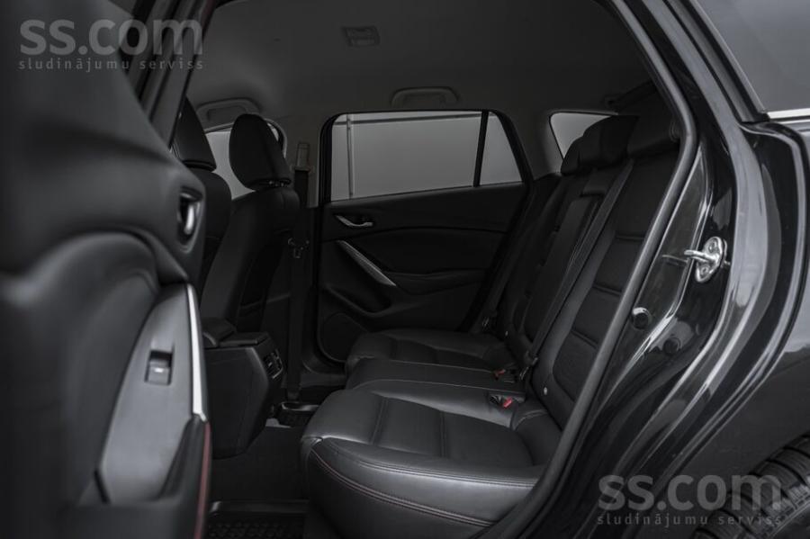 Black Mazda 6 2014 in Riga, with an engine capacity of 2.20 L and mileage of 237 thousand km for 5990 €, photo 25 on AUTOMOTO.COM.LV