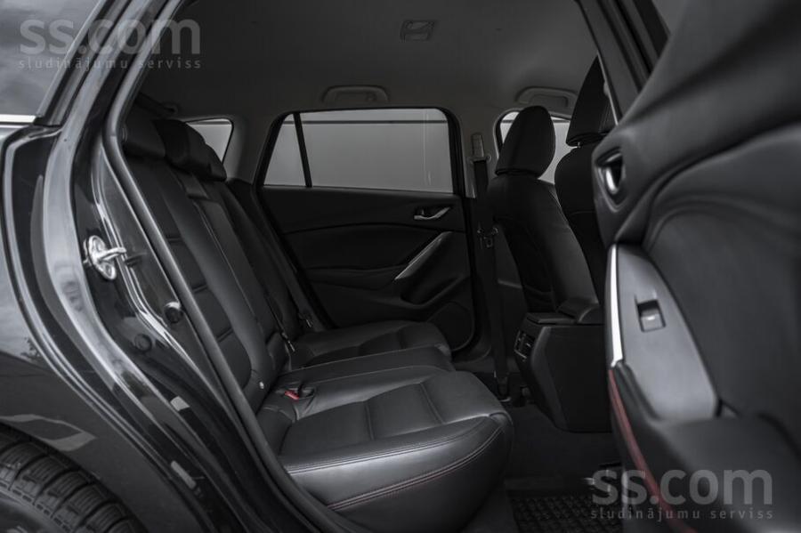 Black Mazda 6 2014 in Riga, with an engine capacity of 2.20 L and mileage of 237 thousand km for 5990 €, photo 26 on AUTOMOTO.COM.LV