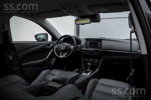 Black Mazda 6 2014 in Riga, with an engine capacity of 2.20 L and mileage of 237 thousand km for 5990 €, photo 30 on AUTOMOTO.COM.LV