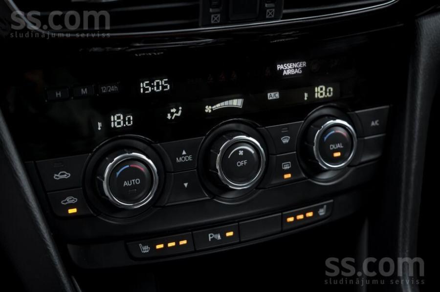 Black Mazda 6 2014 in Riga, with an engine capacity of 2.20 L and mileage of 237 thousand km for 5990 €, photo 47 on AUTOMOTO.COM.LV