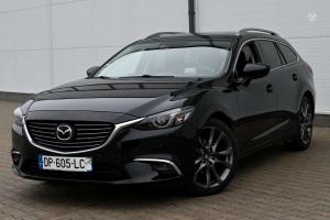 Black Mazda 6 2015 in Kretinga, with an engine capacity of 2.18 L and mileage of 178 thousand km for 8499 €, photo 3 on AUTOMOTO.COM.LV