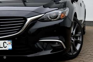 Black Mazda 6 2015 in Kretinga, with an engine capacity of 2.18 L and mileage of 178 thousand km for 8499 €, photo 5 on AUTOMOTO.COM.LV