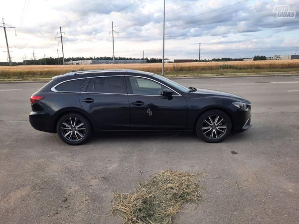 Melns Mazda 6 2015 Viļņa, ar dzinēja tilpumu 2.20 L un nobraukumu 175 tūkst. km par 8250 €, foto 4 vietnē AUTOMOTO.COM.LV