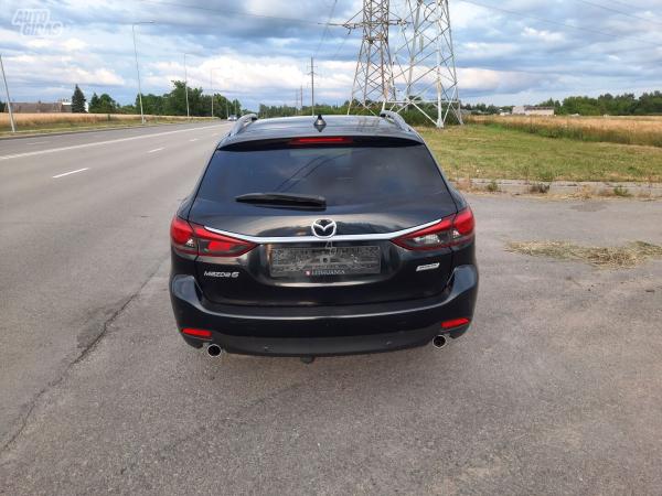 Melns Mazda 6 2015 Viļņa, ar dzinēja tilpumu 2.20 L un nobraukumu 175 tūkst. km par 8250 €, foto 6 vietnē AUTOMOTO.COM.LV