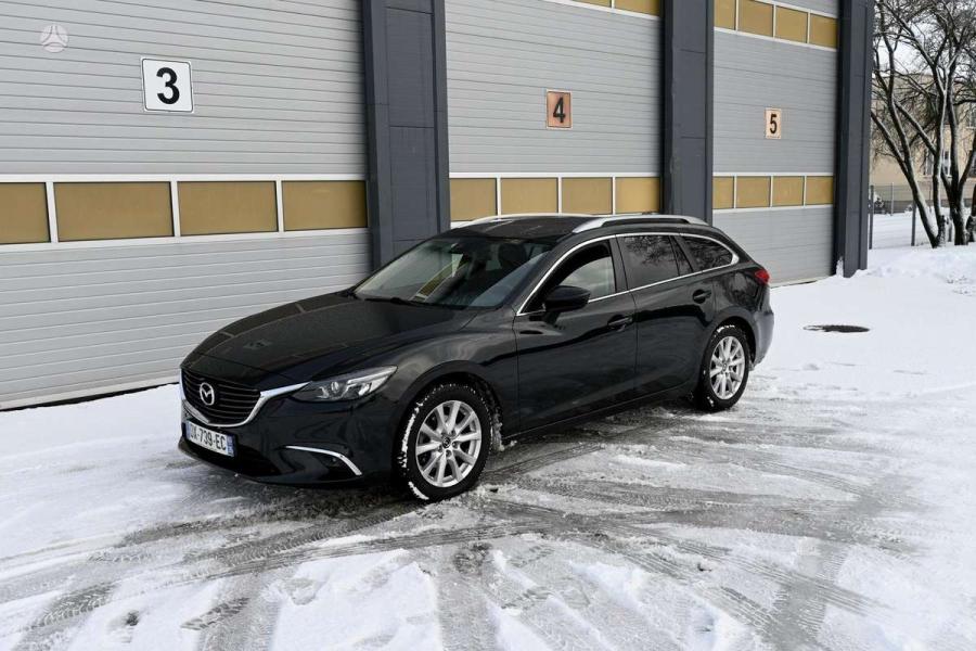 Melns Mazda 6 2015 Kretinga, ar dzinēja tilpumu 2.18 L un nobraukumu 193 tūkst. km par 7199 €, foto 12 vietnē AUTOMOTO.COM.LV