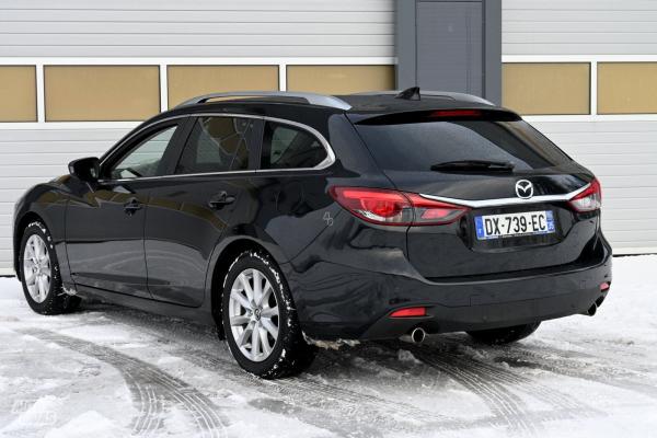 Black Mazda 6 2015 in Kretinga, with an engine capacity of 2.20 L and mileage of 193 thousand km for 7199 €, photo 8 on AUTOMOTO.COM.LV