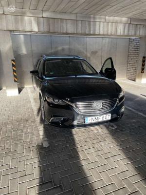 Black Mazda 6 2015 in Vilnius, with an engine capacity of 2.19 L and mileage of 209 thousand km for 8000 €, photo  on AUTOMOTO.COM.LV