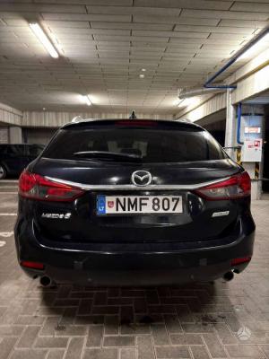 Melns Mazda 6 2015 Viļņa, ar dzinēja tilpumu 2.19 L un nobraukumu 209 tūkst. km par 8000 €, foto 9 vietnē AUTOMOTO.COM.LV