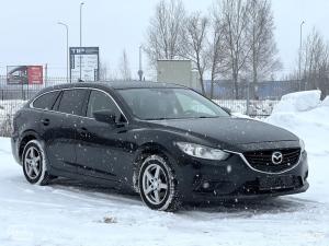 Black Mazda 6 2015 in Taurage, with an engine capacity of 2.20 L and mileage of 304 thousand km for 5999 €, photo 4 on AUTOMOTO.COM.LV