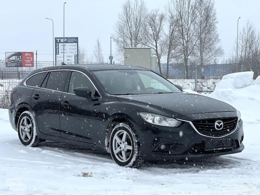 Black Mazda 6 2015 in Taurage, with an engine capacity of 2.20 L and mileage of 304 thousand km for 5999 €, photo 4 on AUTOMOTO.COM.LV