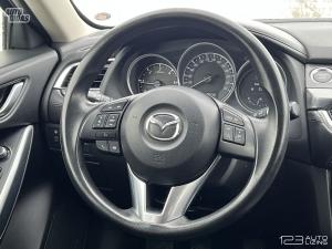 Black Mazda 6 2015 in Taurage, with an engine capacity of 2.20 L and mileage of 304 thousand km for 5999 €, photo 16 on AUTOMOTO.COM.LV