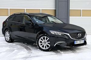 Melns Mazda 6 2015 Kretinga, ar dzinēja tilpumu 2.18 L un nobraukumu 193 tūkst. km par 7199 €, foto  vietnē AUTOMOTO.COM.LV