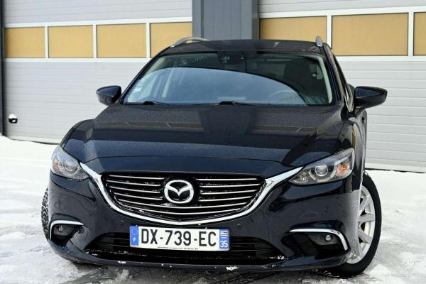 Black Mazda 6 2015 in Kretinga, with an engine capacity of 2.18 L and mileage of 193 thousand km for 7199 €, photo 2 on AUTOMOTO.COM.LV