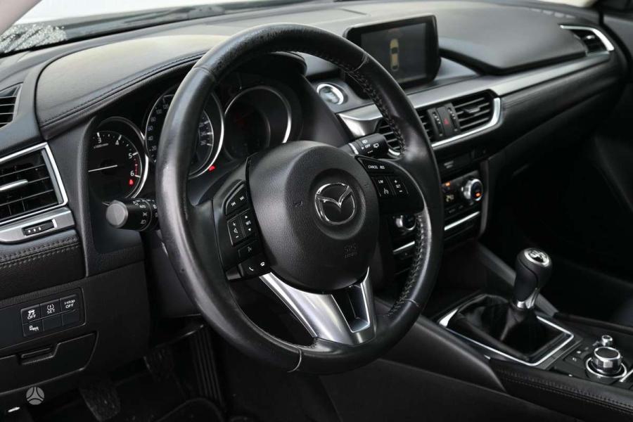 Black Mazda 6 2015 in Kretinga, with an engine capacity of 2.18 L and mileage of 193 thousand km for 7199 €, photo 19 on AUTOMOTO.COM.LV