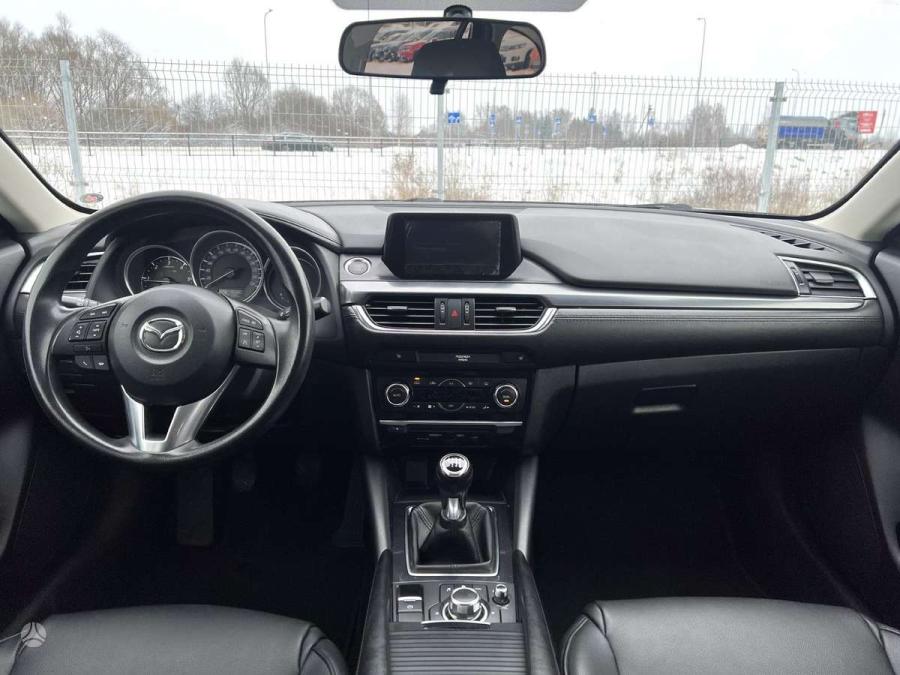 Black Mazda 6 2015 in Taurage, with an engine capacity of 2.19 L and mileage of 304 thousand km for 5999 €, photo 13 on AUTOMOTO.COM.LV