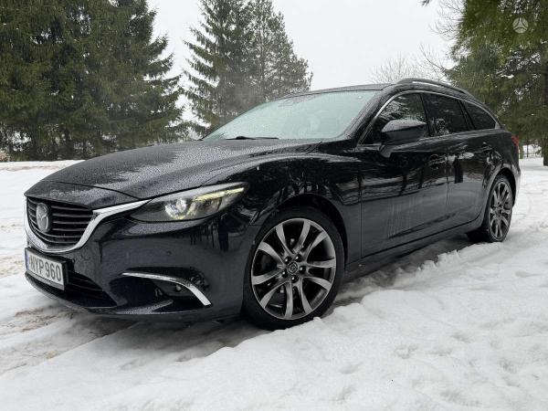 Melns Mazda 6 2015 Širvintos, ar dzinēja tilpumu 2.19 L un nobraukumu 221 tūkst. km par 9950 €, foto 1 vietnē AUTOMOTO.COM.LV