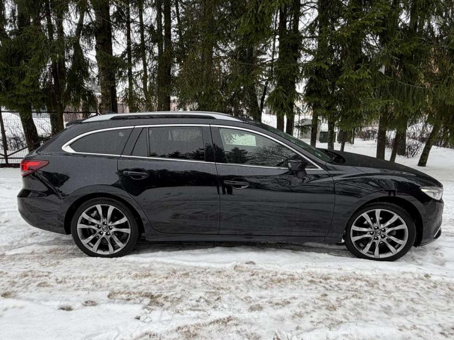 Melns Mazda 6 2015 Širvintos, ar dzinēja tilpumu 2.19 L un nobraukumu 221 tūkst. km par 9950 €, foto 3 vietnē AUTOMOTO.COM.LV