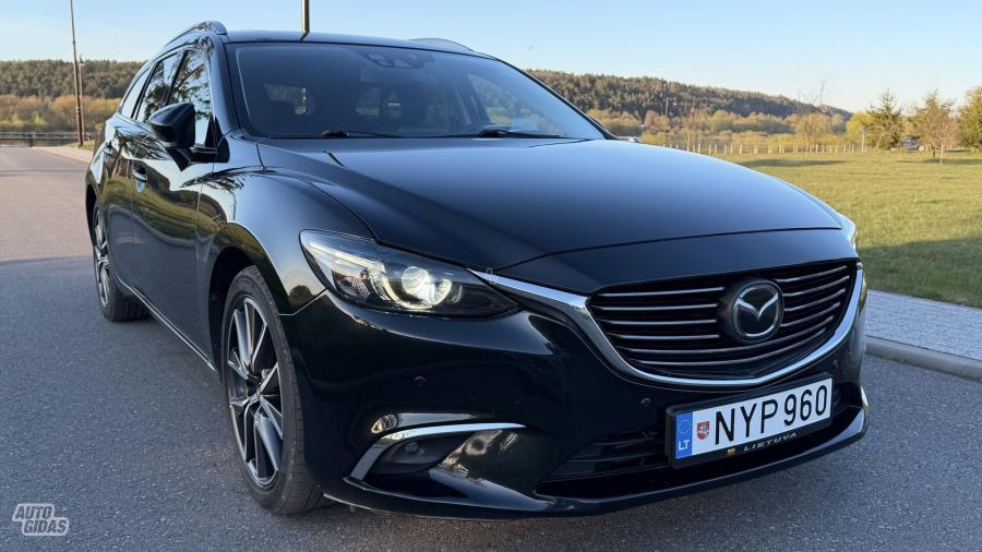 Melns Mazda 6 2015 Kauņa, ar dzinēja tilpumu 2.20 L un nobraukumu 227 tūkst. km par 8500 €, foto 4 vietnē AUTOMOTO.COM.LV