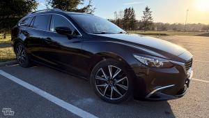Melns Mazda 6 2015 Kauņa, ar dzinēja tilpumu 2.20 L un nobraukumu 227 tūkst. km par 8500 €, foto 7 vietnē AUTOMOTO.COM.LV