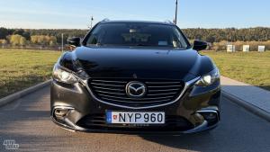 Melns Mazda 6 2015 Kauņa, ar dzinēja tilpumu 2.20 L un nobraukumu 227 tūkst. km par 8500 €, foto 12 vietnē AUTOMOTO.COM.LV