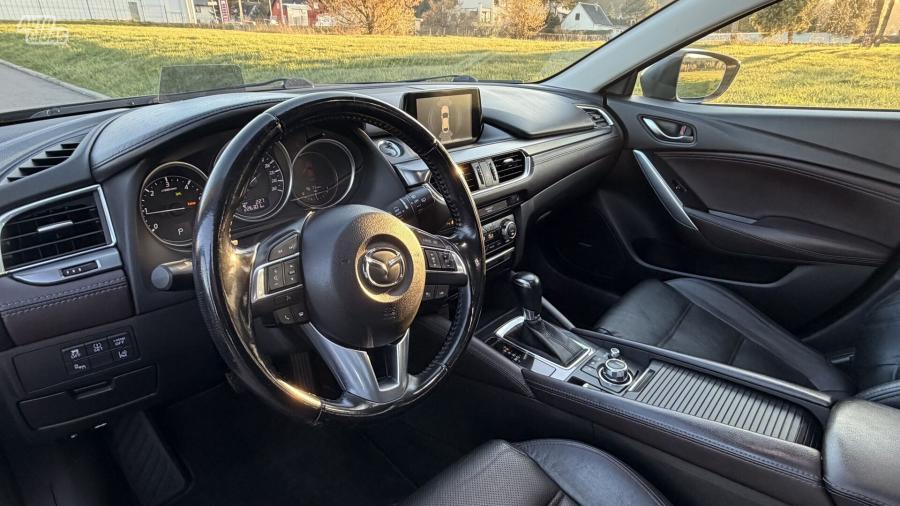Melns Mazda 6 2015 Kauņa, ar dzinēja tilpumu 2.20 L un nobraukumu 227 tūkst. km par 8500 €, foto 21 vietnē AUTOMOTO.COM.LV