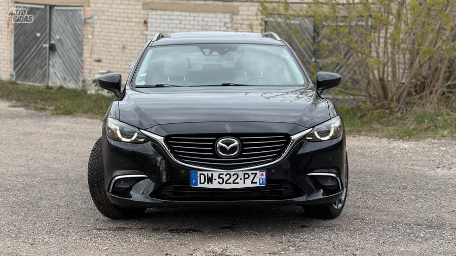 Melns Mazda 6 2015 Kupiškis, ar dzinēja tilpumu 2.20 L un nobraukumu 253 tūkst. km par 5500 €, foto 9 vietnē AUTOMOTO.COM.LV