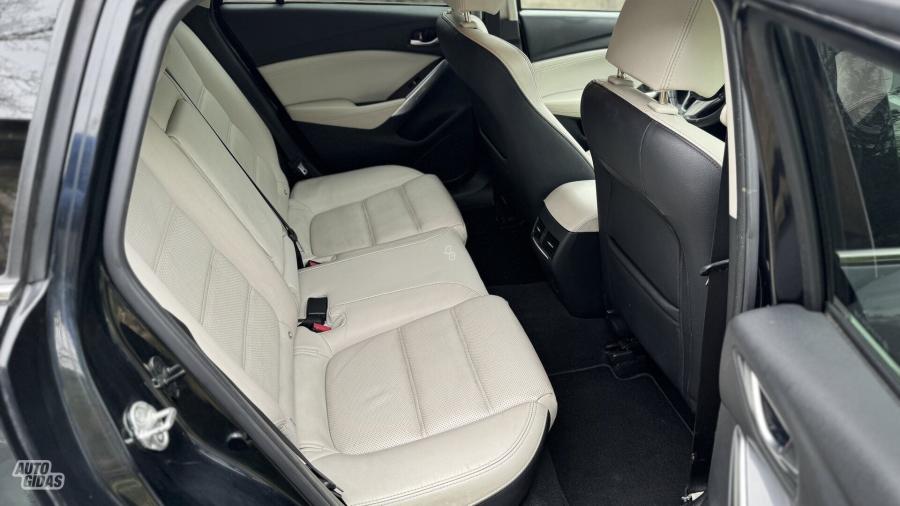 Melns Mazda 6 2015 Kupiškis, ar dzinēja tilpumu 2.20 L un nobraukumu 253 tūkst. km par 5500 €, foto 13 vietnē AUTOMOTO.COM.LV